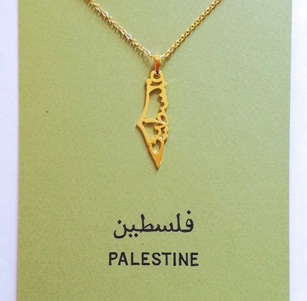 Palestinian gold pendant – MONA BELLA CUSTOM JEWELRY DESIGN